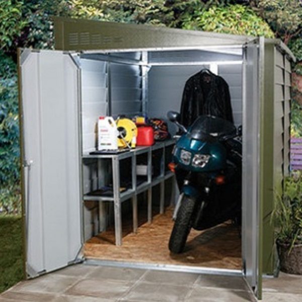 The Ultimate Guide to Motorcycle Storage Sheds | anydaydirect