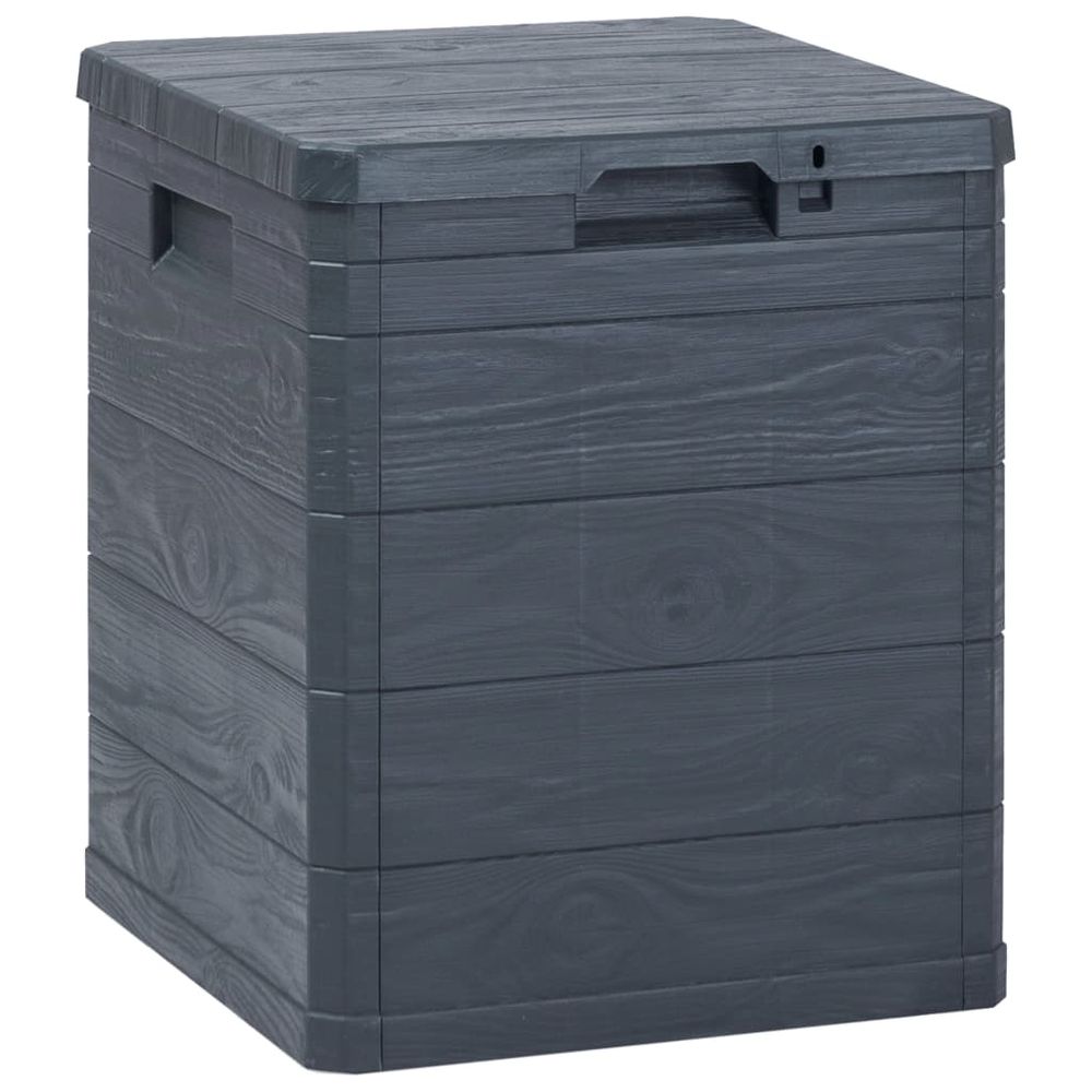 Garden Storage Box 90 L Anthracite | anydaydirect